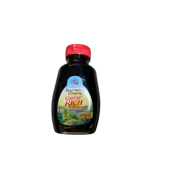 Pearl Milling Company Country Rich Homestyle Syrup 8 Fl Oz Bottle ...