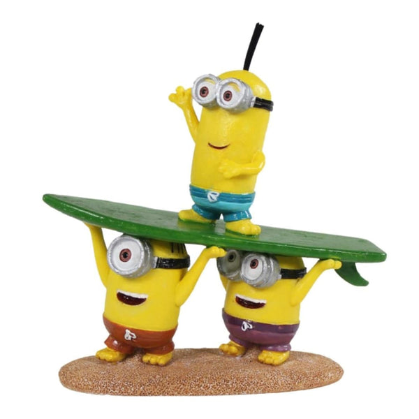 Penn-Plax Surfing Minions Aquarium Ornament Kevin Stuart and Bob 1ea-SM ...