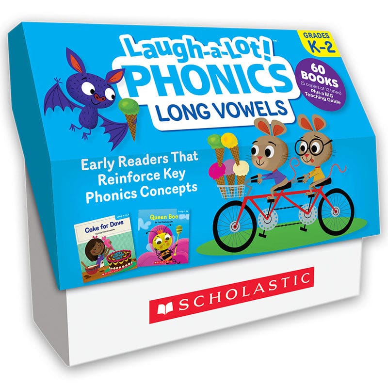 Phonics Long Vowels Classroom Set Laugh A Lot | ShelHealth