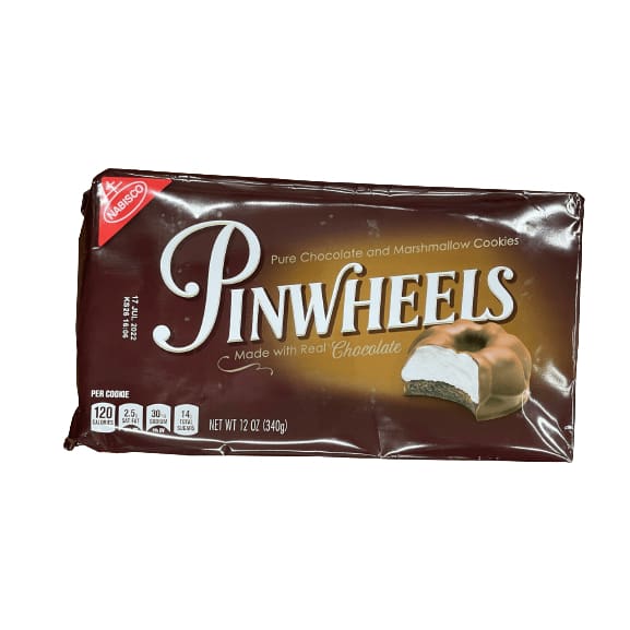 Pinwheels Pure Chocolate & Marshmallow Cookies, 12 oz | ShelHealth