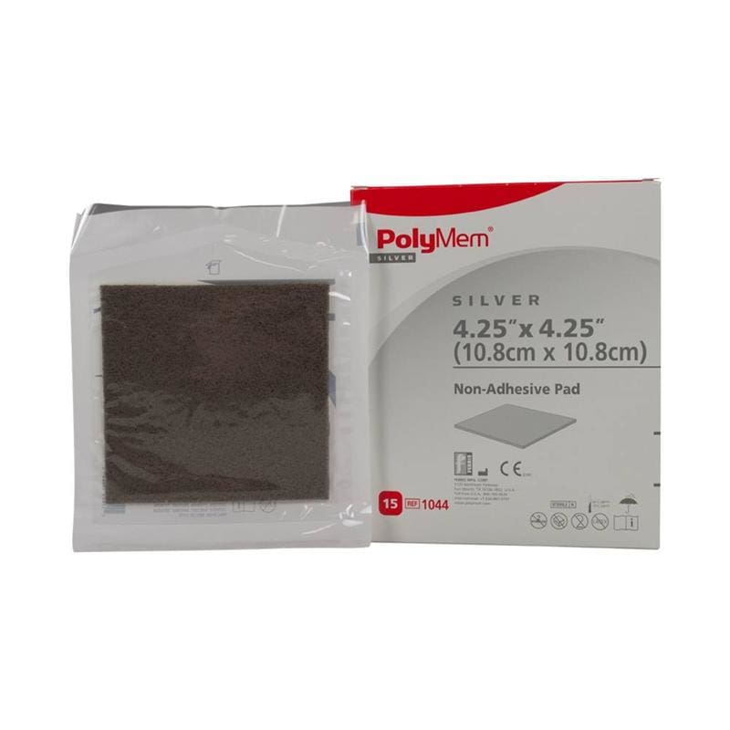 Polymem Polymem 4X4 With Silver Membrane, Box of 15 | ShelHealth