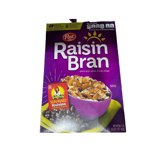 Post Raisin Bran Cereal, 50.1 oz. | ShelHealth