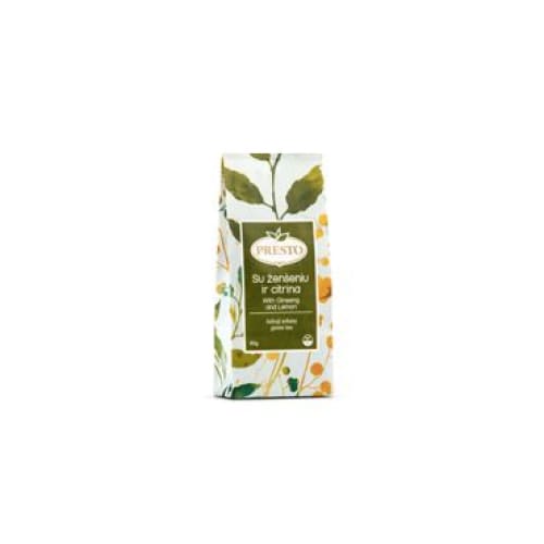 Preston Green Tea with Ginseng and Lemon, 2.82 oz (80 g) | ShelHealth