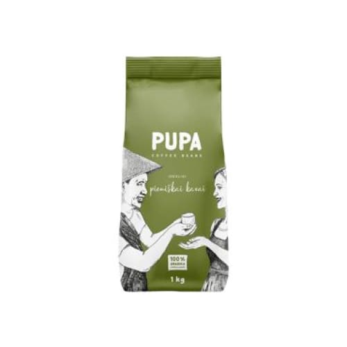 Pupa Coffee Beans (Ideal for Milky Coffee), 35 oz (1000 g) | ShelHealth