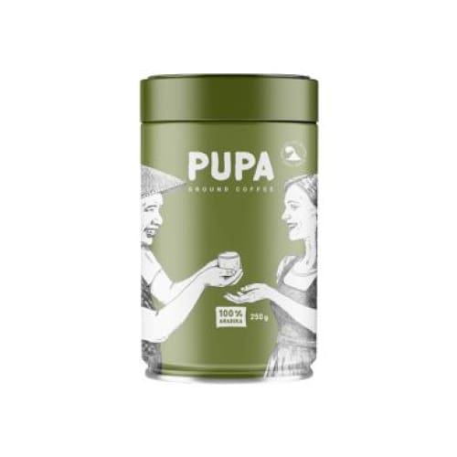 Pupa Ground Coffee Asia, 8.81 oz (250 g) | ShelHealth