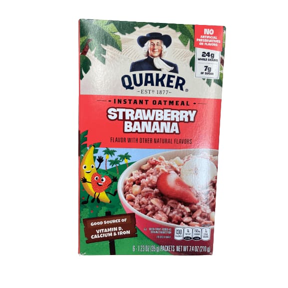 Quaker Kids Smores Instant Oats, Multiple Choice Flavor, 7.4oz, 6 ...