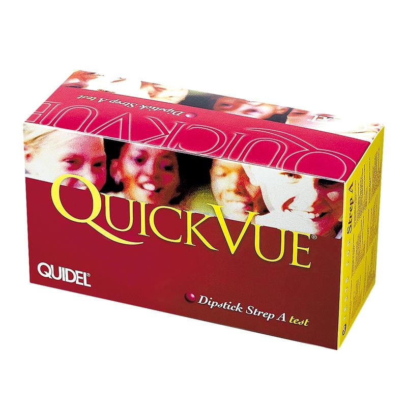 Quidel Quickvue Dipstick Strep A Test, Box of 50 | ShelHealth