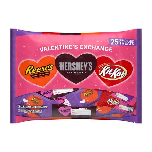 REESE'S HERSHEY'S and KIT KAT®, Milk Chocolate Assortment Snack Size ...
