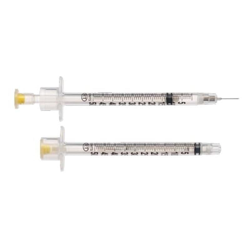 Retractable Technologies Syringe Safety Tb 1Cc 25G X 5/8In Vp, Box of ...