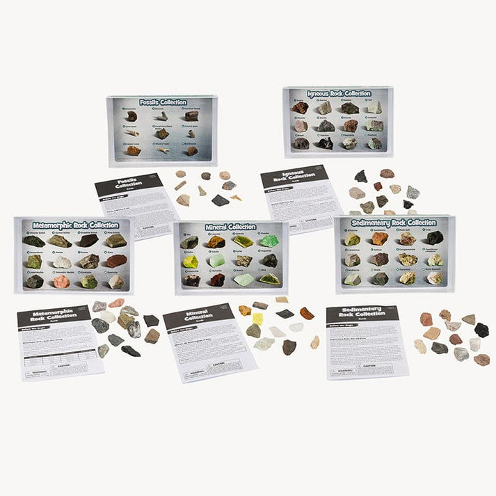 Rock Mineral & Fossils Complete Collection | ShelHealth