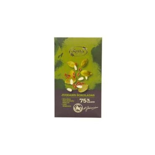 Ruta Dark Chocolate with Pumpkin, Sunflower and Flax Seeds, 3.17 (90 g ...