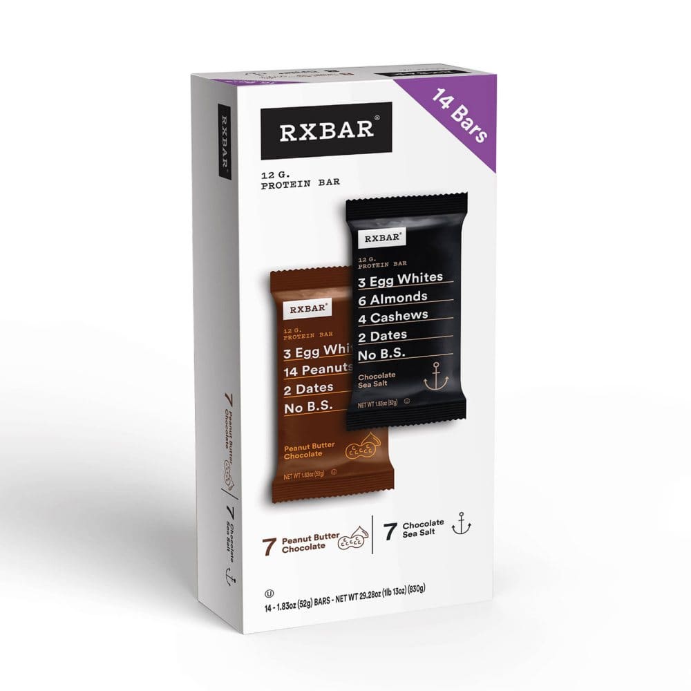 RXBAR Variety Pack (1.83 oz., 14 pk.) | ShelHealth