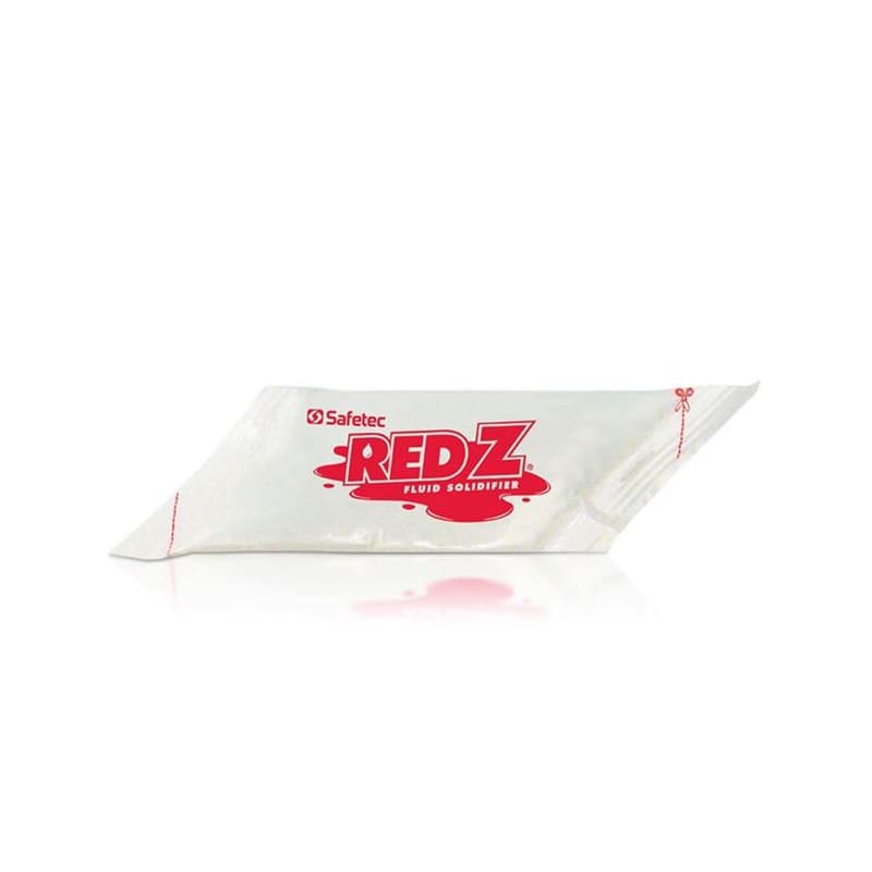 Safetec Red Z Solidifier 1 Oz Single Use Pouch, C100 | ShelHealth