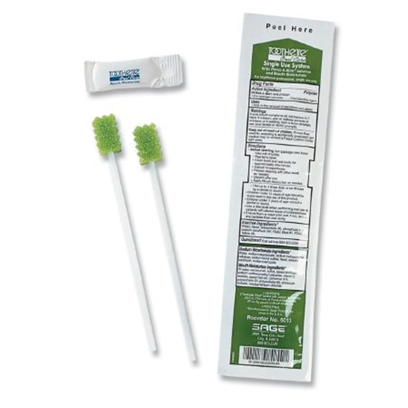 Sage Products Oral Swab With Perox-A-Mint (Pack of 4) | ShelHealth
