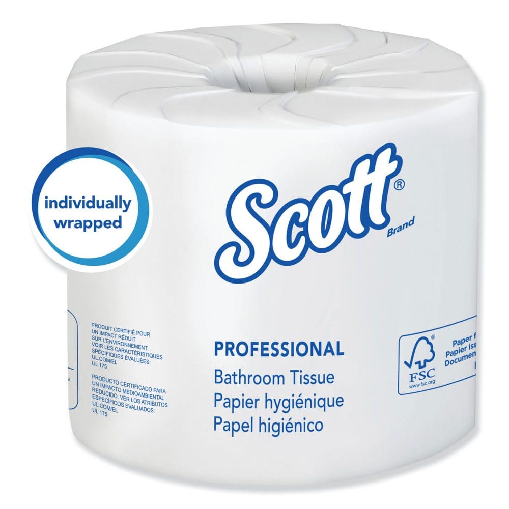 Scott Essential 100% Recycled Fiber SRB 2-Ply Bathroom Tissue (506 ...