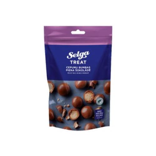 SELGA Milk Chocolate Flavour Cookie Balls 4.23 oz. (120 g.) | ShelHealth