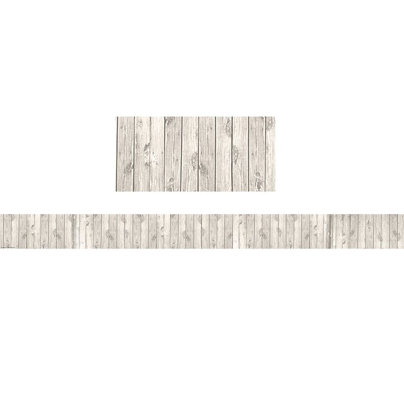 Shabby Chic White Wood Border Trim Straight (Pack of 10) | ShelHealth
