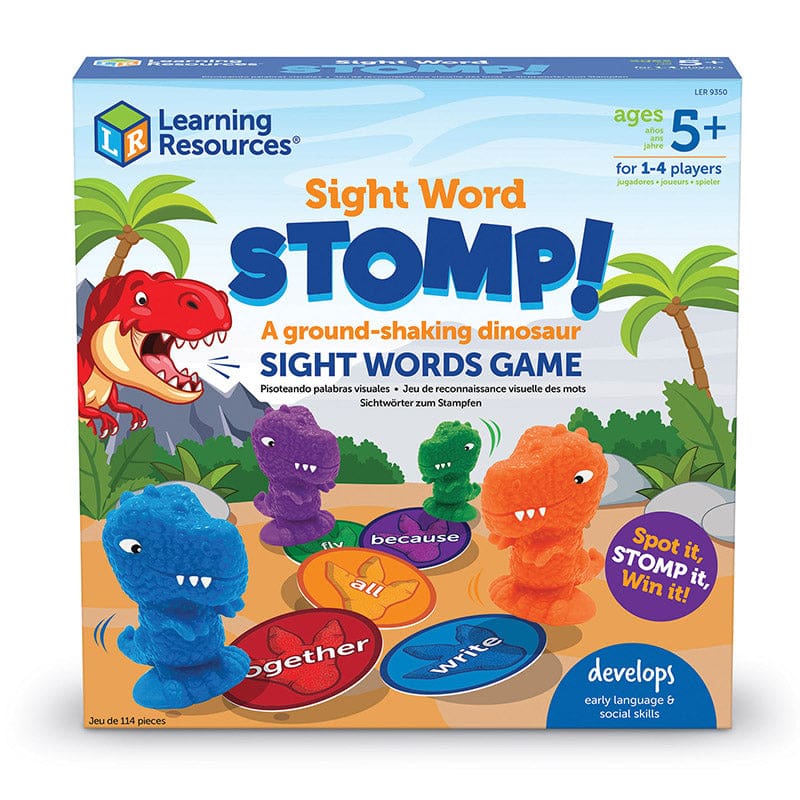 Sight Word Stomp (Pack of 2) | ShelHealth