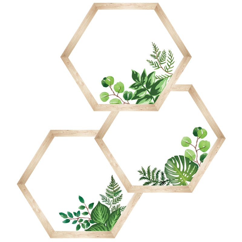 Simply Boho Hexagons Cut Outs (Pack of 8) | ShelHealth