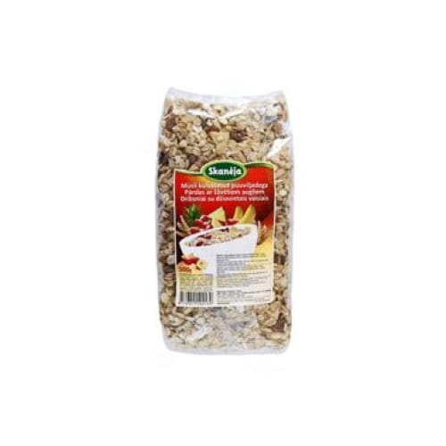 SKANEJA Oatflakes with Dried Fruit, 17.64 oz. (500 g.) | ShelHealth