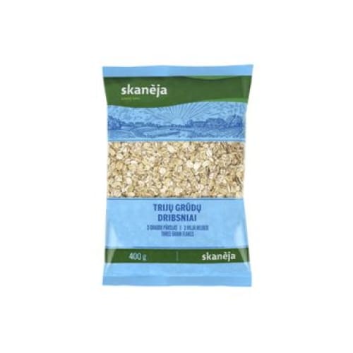 SKANEJA Three Grains Flakes, 14.11 oz. (400 g.) | ShelHealth