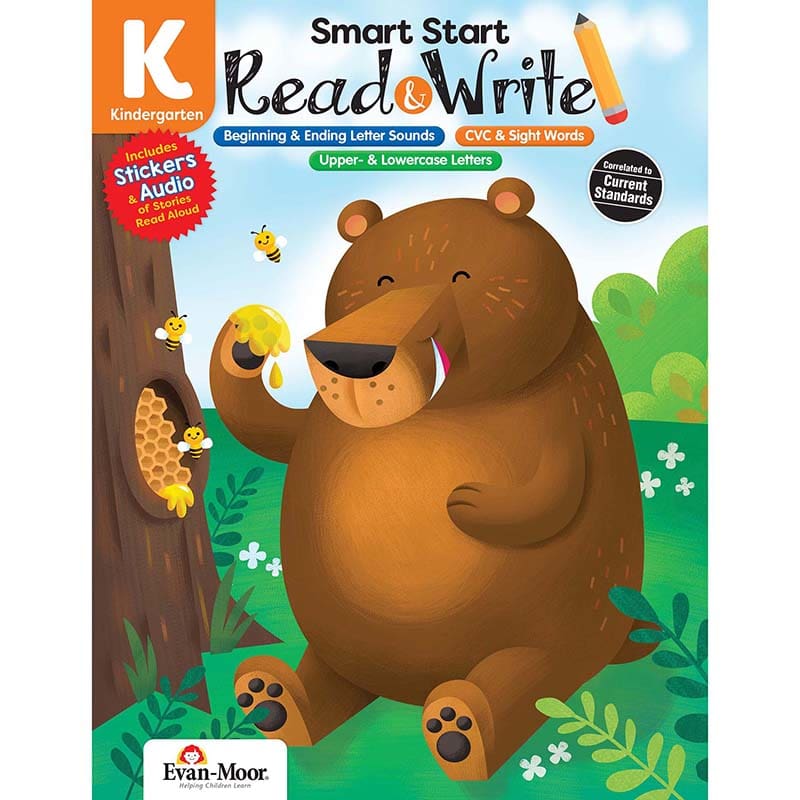 Smart Start Read & Write Grade K (Pack of 6) | ShelHealth
