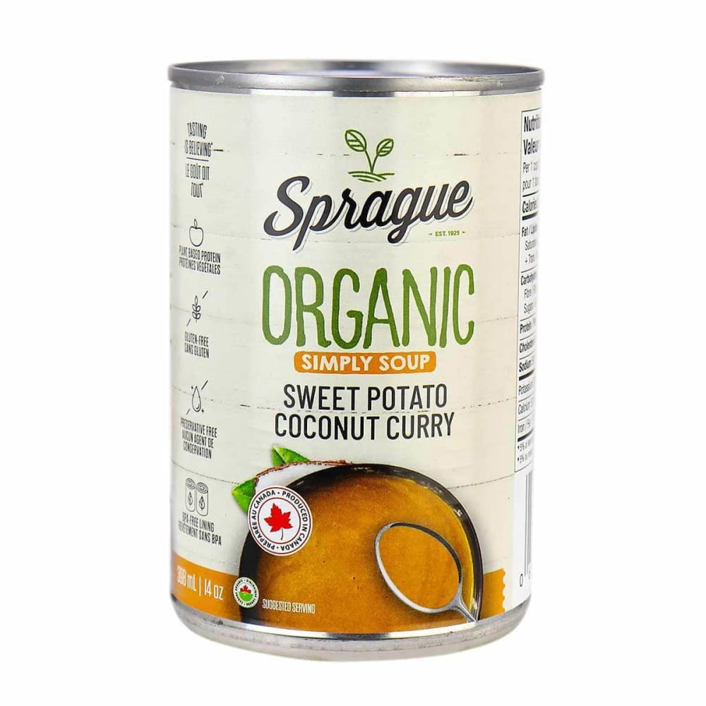 SPRAGUE: Soup Coconut Curry Sweet Potato, 14.5 oz (Case of 4) | ShelHealth