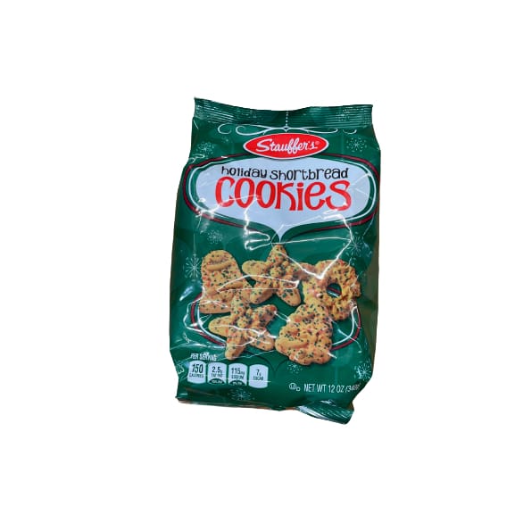Stauffer's Holiday Shortbread Cookies, 12 Oz | ShelHealth