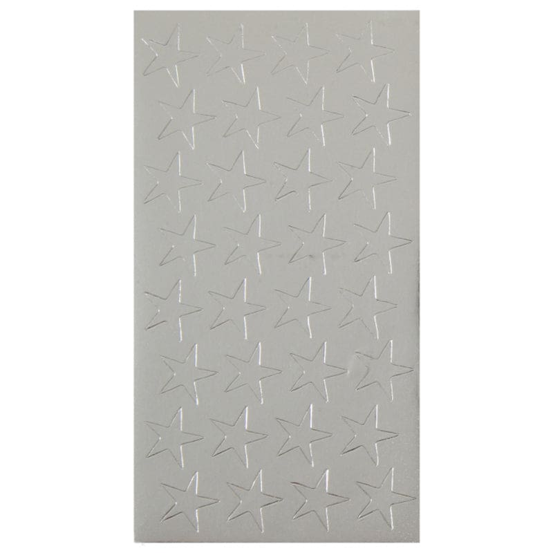 Stickers Foil Stars 1/2 Inch 250/Pk Silver (Pack of 12) | ShelHealth
