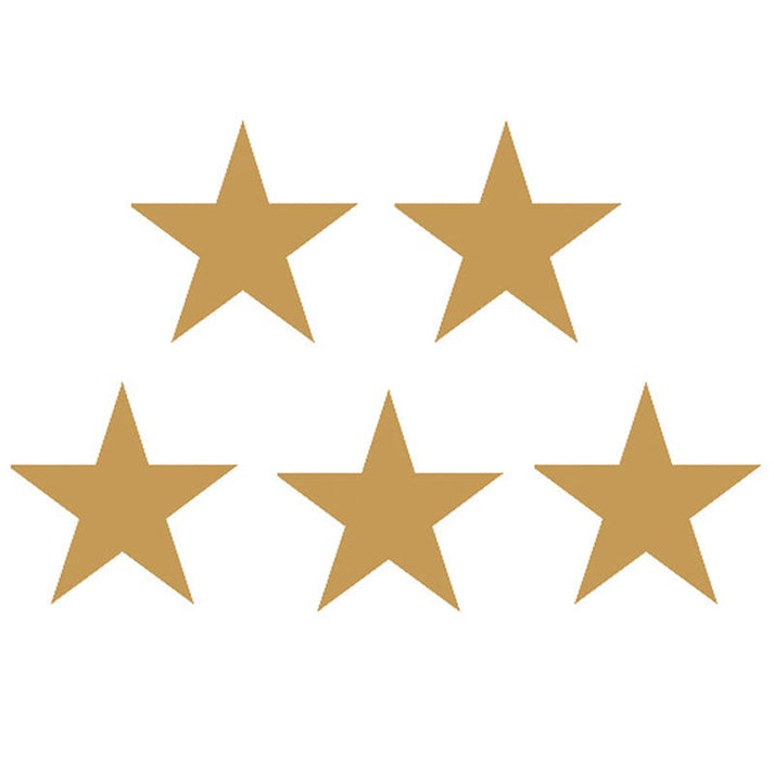 Stickers Gold Stars Foil 294Pk (Pack of 12) | ShelHealth