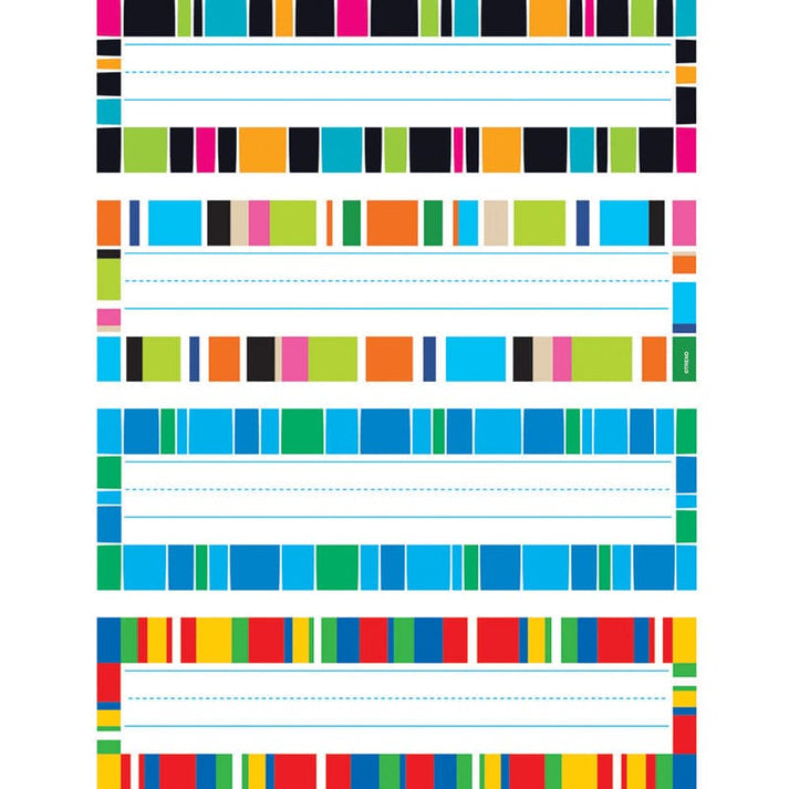 Stripe-Tacular Desk Toppers Name Plates (Pack of 10) | ShelHealth