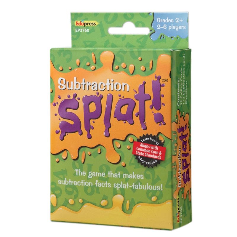 Subtraction Splat (Pack of 3) | ShelHealth
