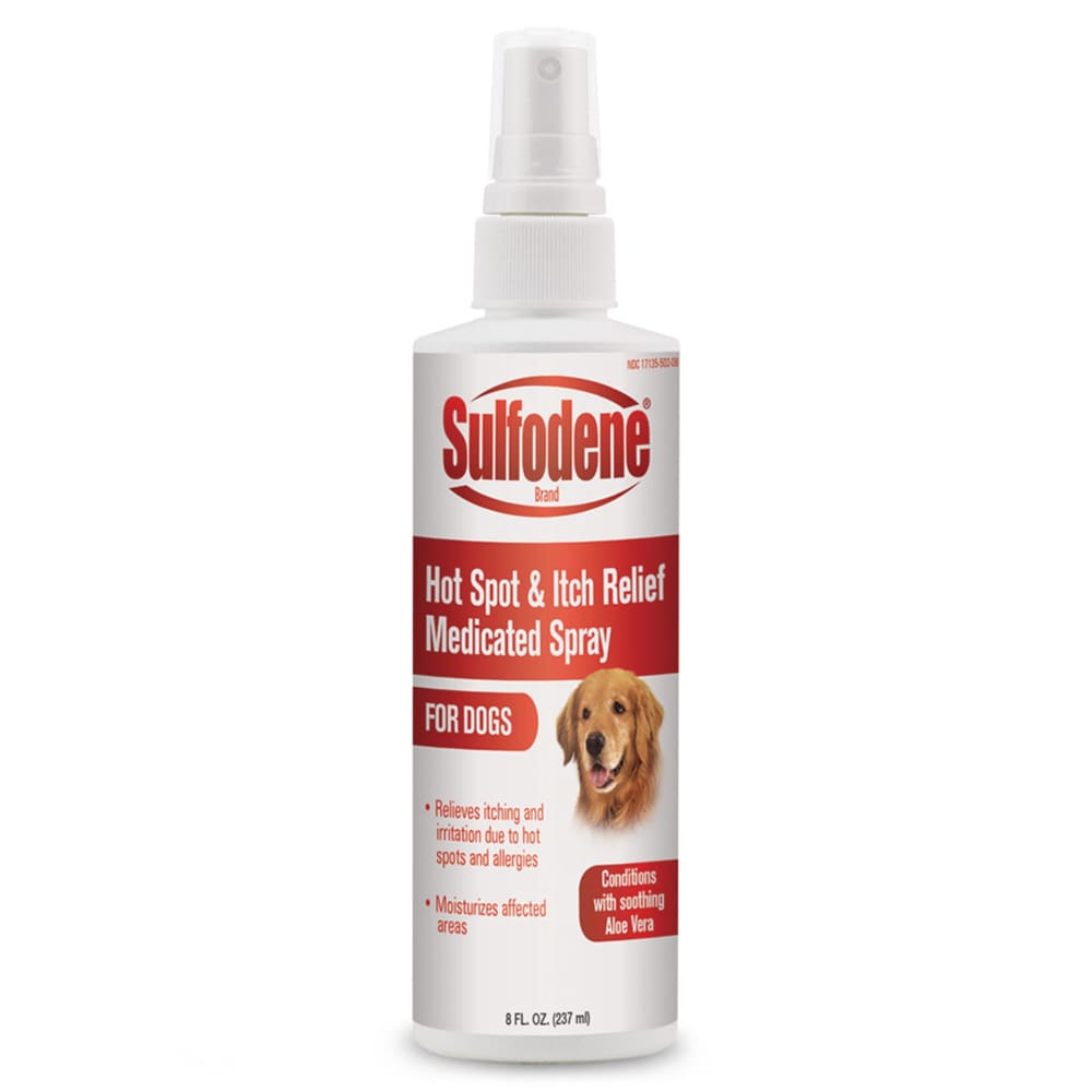 Sulfodene Hot Spot and Itch Relief Medicated Spray for Dog 8oz | ShelHealth