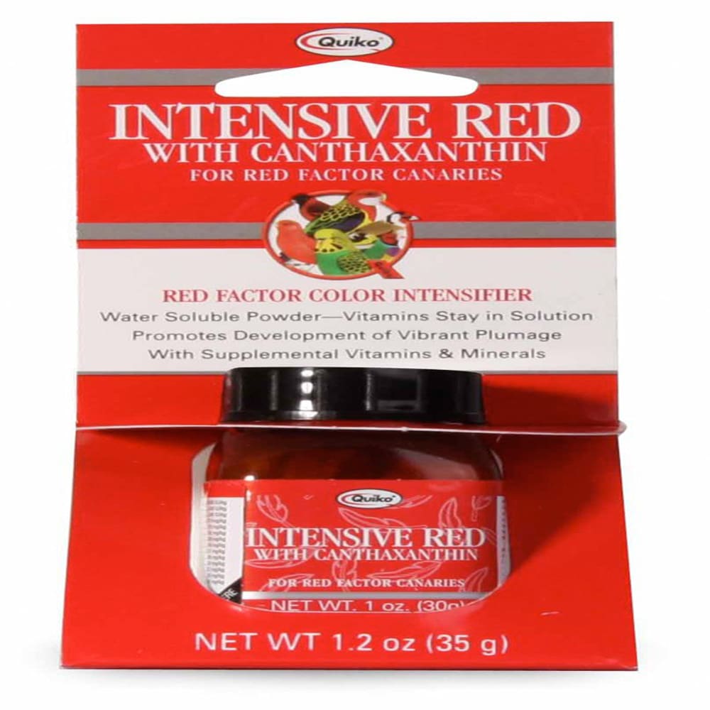 Sun Seed Intensive Red Powder Canary Supplement 1.2 oz | ShelHealth