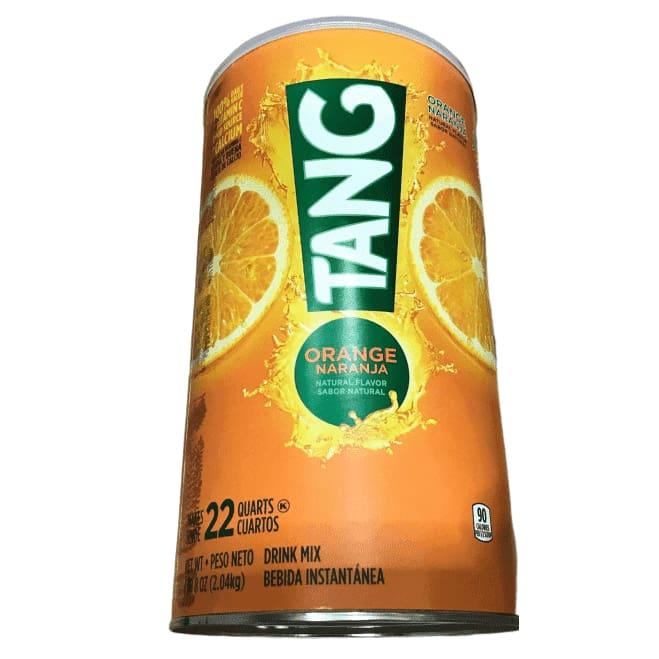 Tang Drink Powder, Orange, Caffeine Free, 72 oz Can | ShelHealth