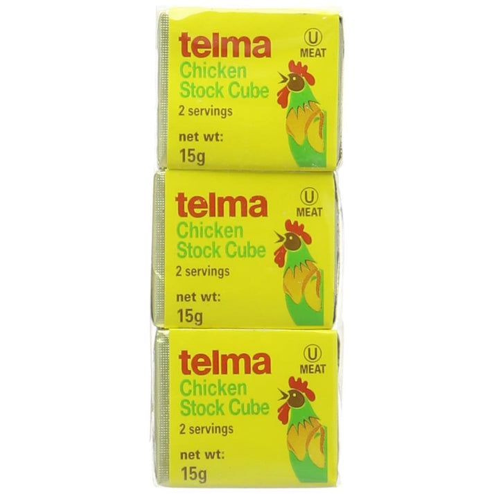 TELMA: Chicken Stock Cube, 0.5 oz (Case of 5) | ShelHealth