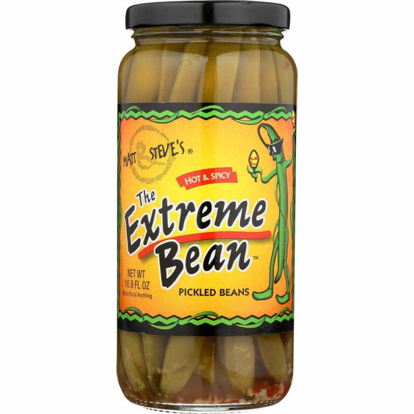 THE EXTREME BEAN Hot And Spicy Pickled Beans, 16.9 oz (Case of 3 ...
