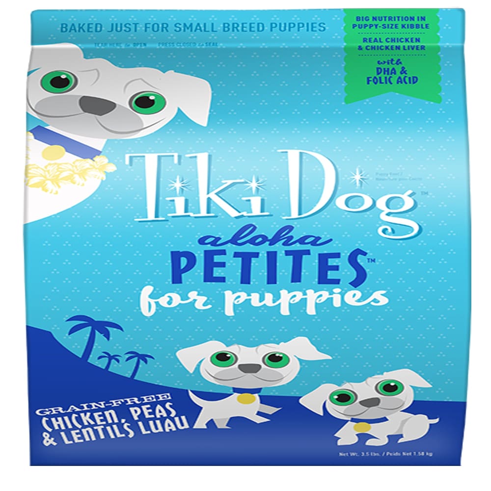 Tiki Pets Dog Aloha Pup Chicken Peas Lntl 3.5 Lbs | ShelHealth
