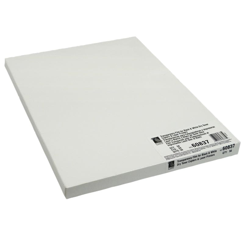 Transparency Film For Copiers And Black/White Laser Printers 50Ct ...