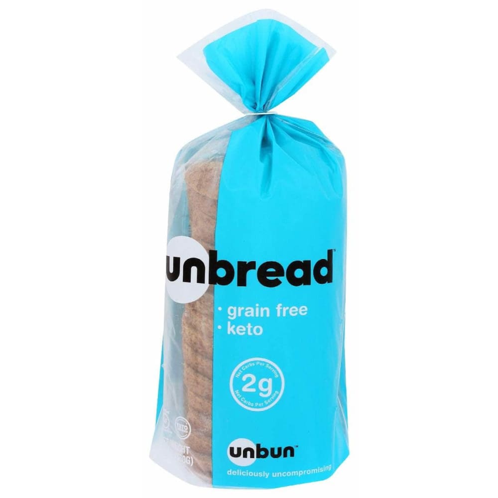 UNBUN: Bread Sliced Keto, 18.3 oz (Case of 2) | ShelHealth