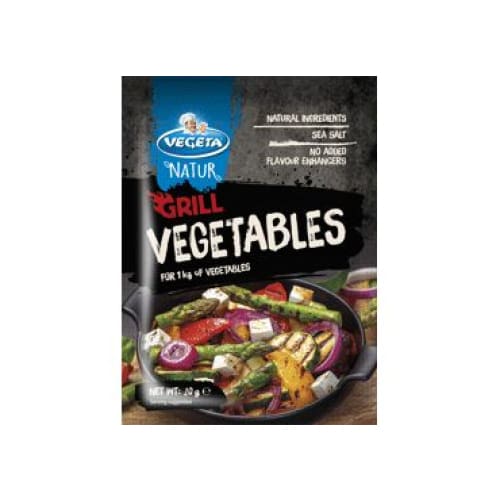 VEGETA NATUR GRILLED VEGETABLES Seasoning Mix, 0.71 oz. (20g.) | ShelHealth