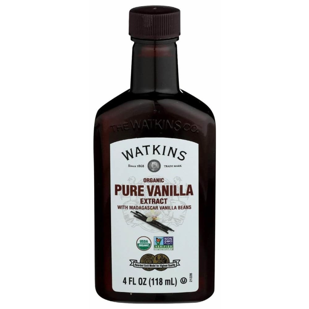 Watkins Organic Pure Vanilla Extract, 4 Fo | ShelHealth