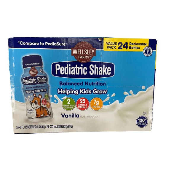 Wellsley Farms Pediatric Shake, 24 x 8 fl oz. | ShelHealth