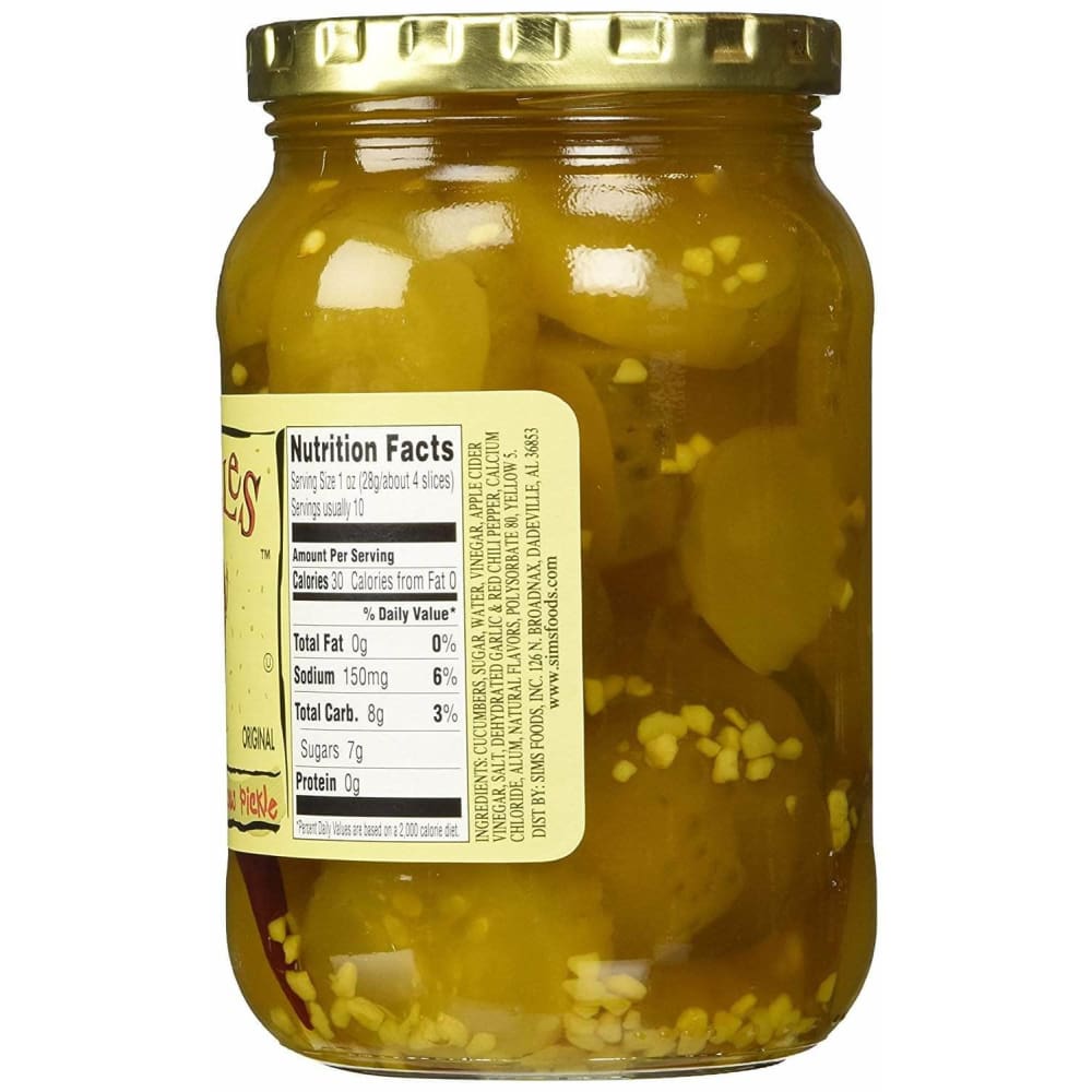 Wickles Pickles Original, 16 Oz (Case of 4) | ShelHealth