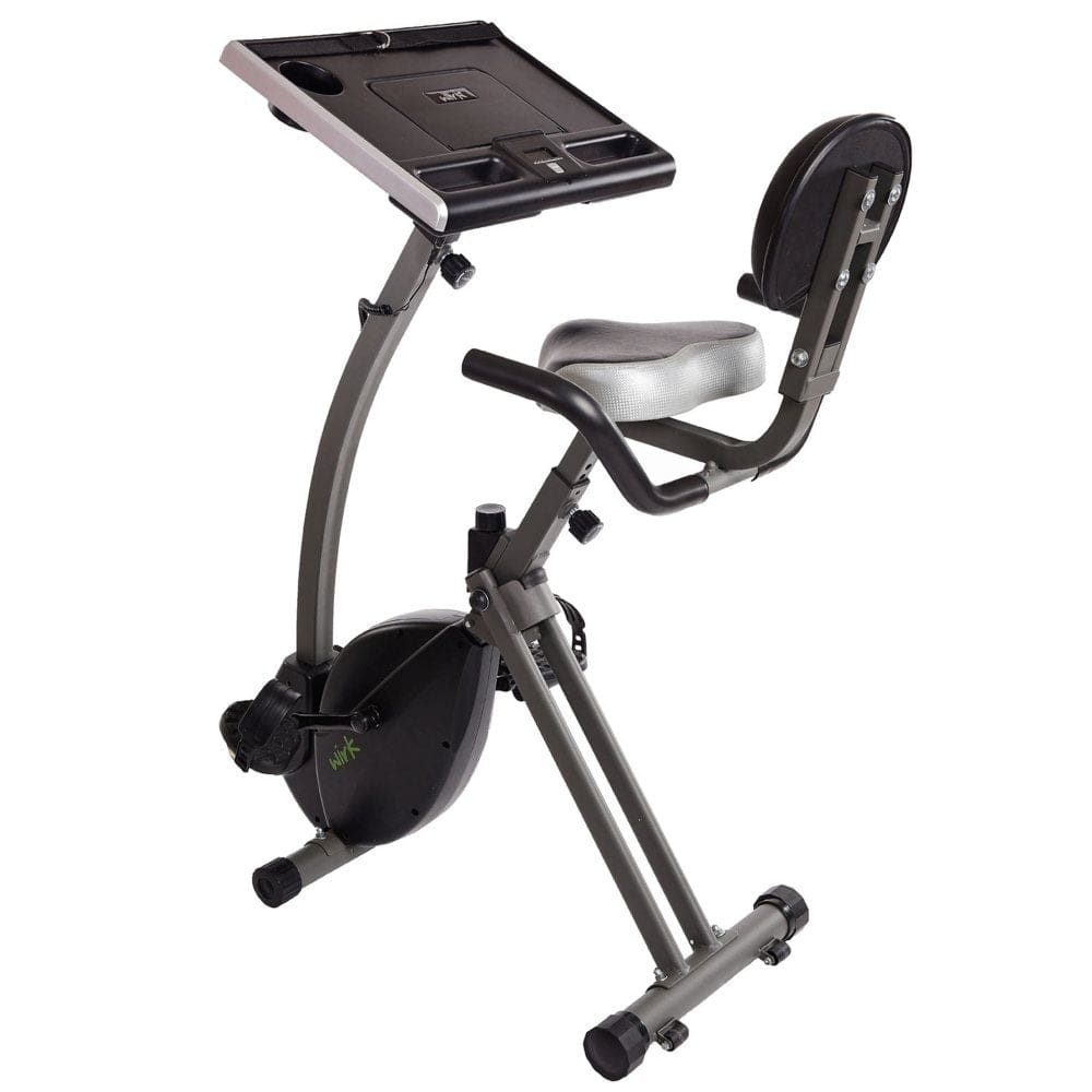 Wirk Ride Exercise Bike Workstation and Standing Desk | ShelHealth