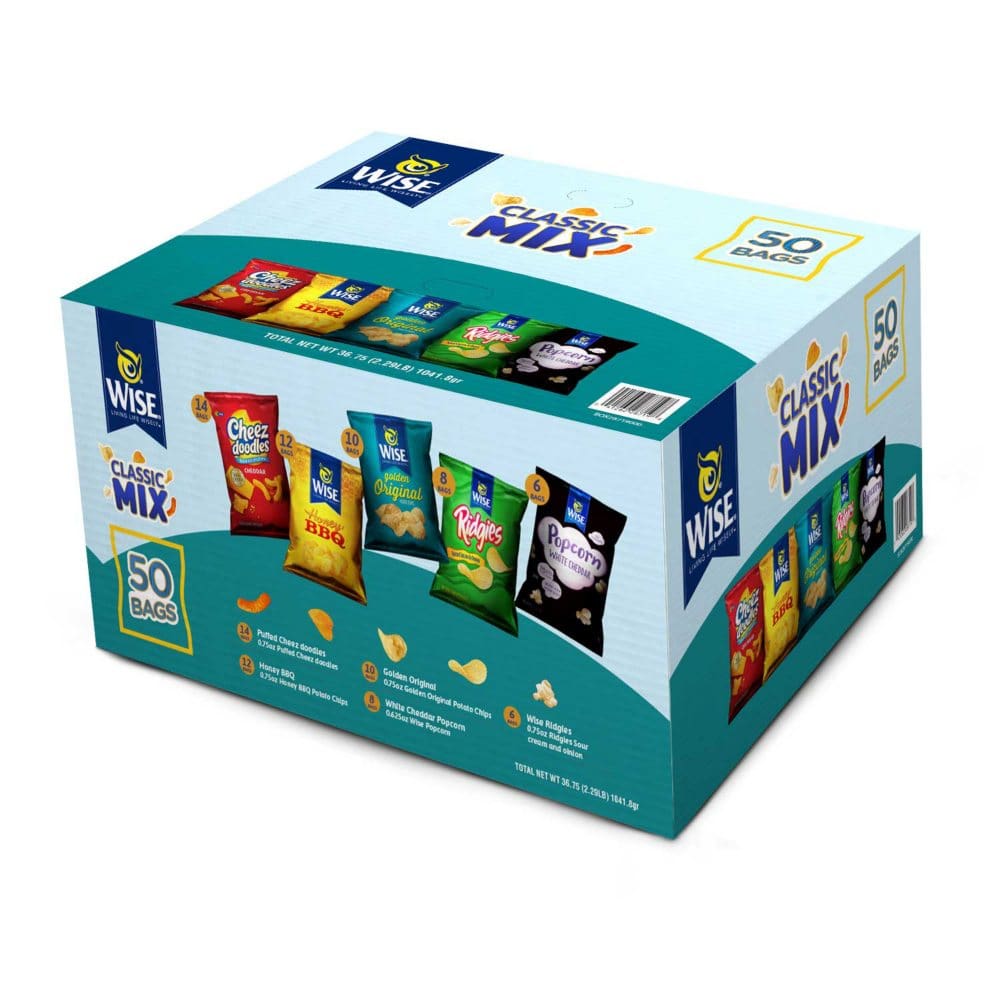 Wise Variety Pack Chips (50 ct.) | ShelHealth