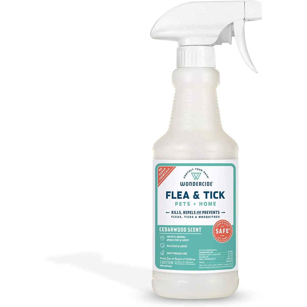 Wondercide Flea Tick and Mosquito Control Spray 16 oz-Cedar | ShelHealth