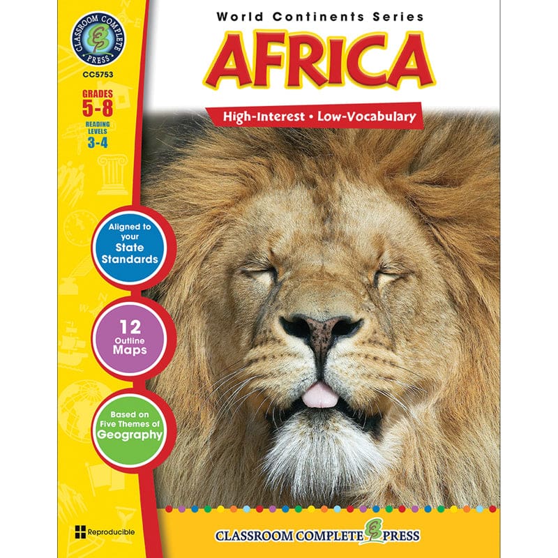 World Continents Series Africa (Pack of 2) | ShelHealth