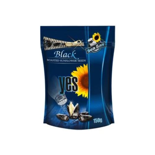 YES Crystal Salted Black Sunflowers, 5.29 oz. (150 g.) | ShelHealth